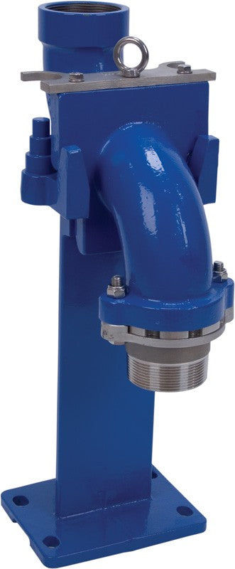 3" Vertical Discharge Base Elbows with 3" NPT Lift out Flange ...