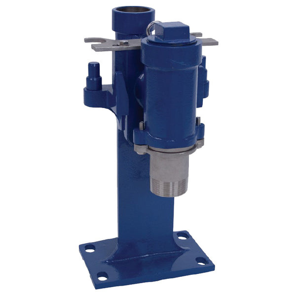 1-1/4" Vertical Discharge Base Elbows with Check Valve Lift out Flange ...